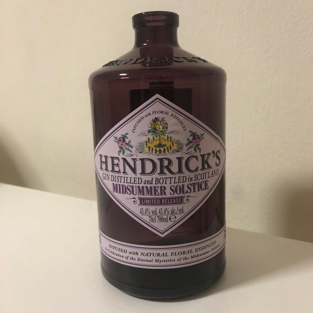 #FREE @Tampines: Hendricks Midsummer Solstice (empty bottle, no cork ...
