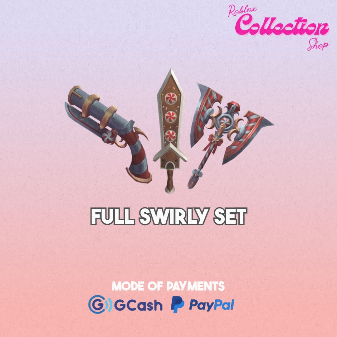 Full Swirly Set | Murder Mystery 2 | MM2 | Roblox, Hobbies & Toys ...