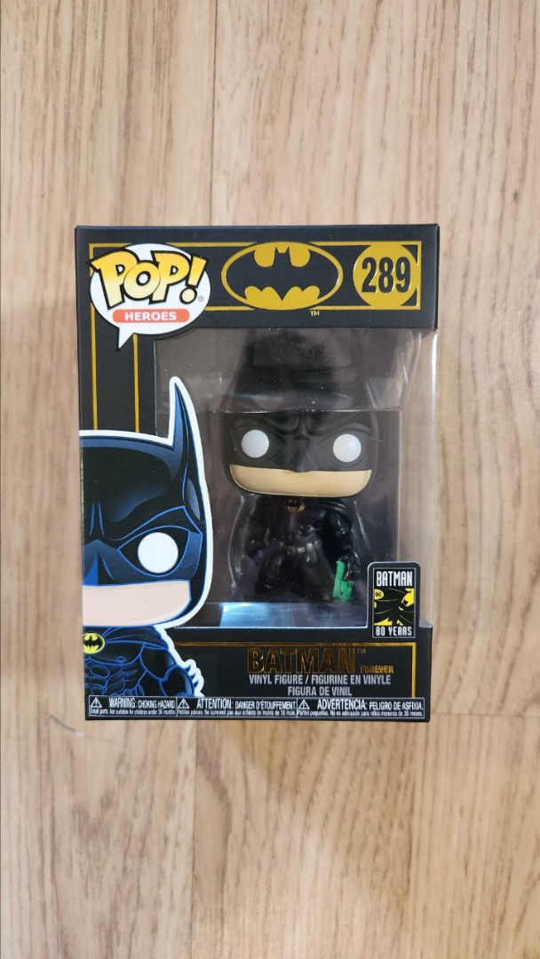 Funko Pop! Heroes #289: Batman Forever (1995) - Batman 80th Anniversary ...