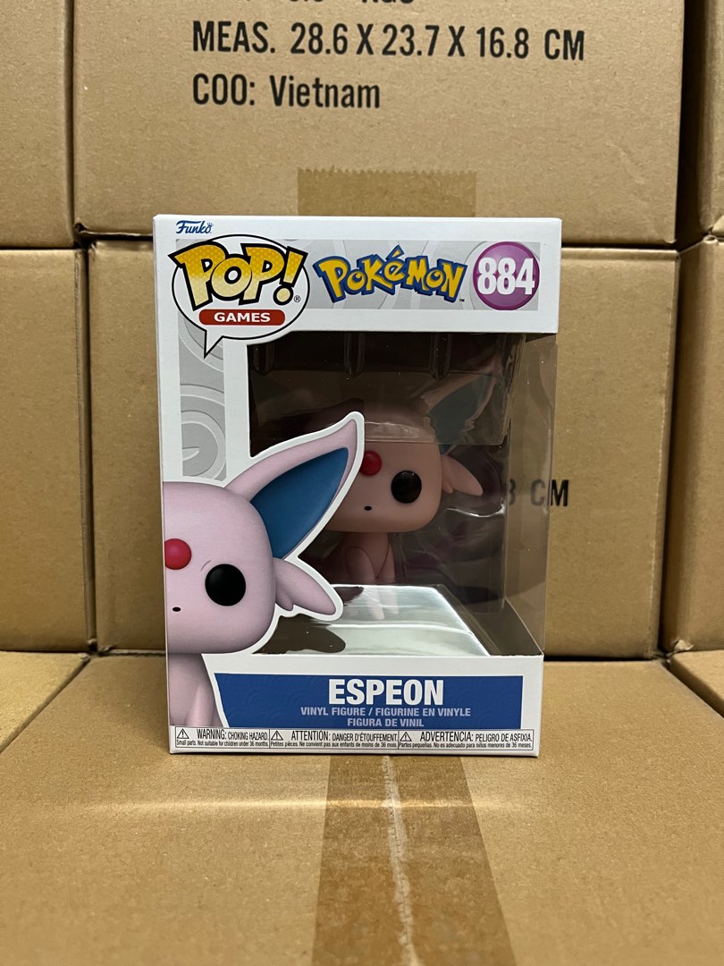 Funko Pop Pokemon Espeon, Hobbies & Toys, Toys & Games on Carousell