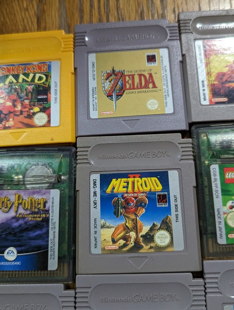 Gameboy Games Nintendo buster bros dessert strike wave race stunt rally ...