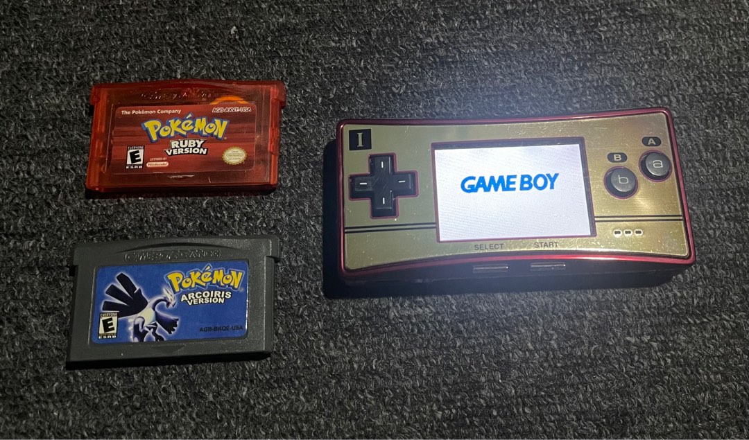 Gameboy Micro 20th Mario Famicom edition on Carousell