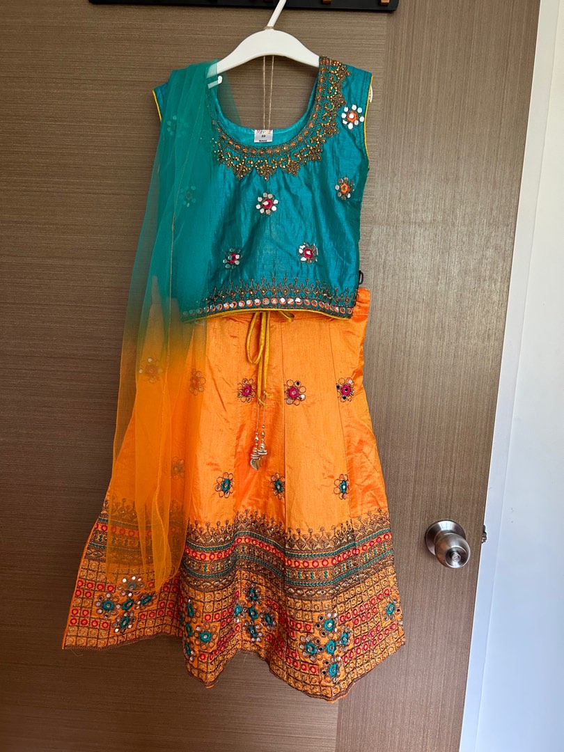 Girls traditional costumes - Indian/Chinese/Malay, Babies & Kids ...