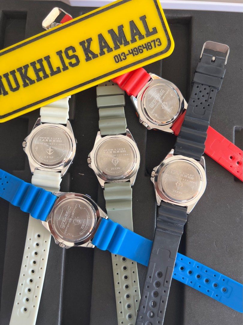 Gundam Watch Collection, Hobbies & Toys, Toys & Games on Carousell