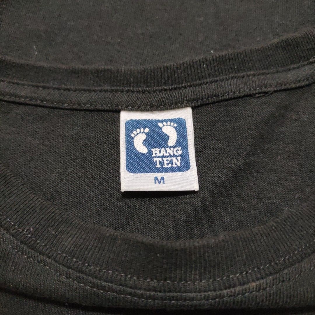 Hangten Tshirt Black Baju Hangten Hitam, Men's Fashion, Tops & Sets, Tshirts & Polo Shirts on ...