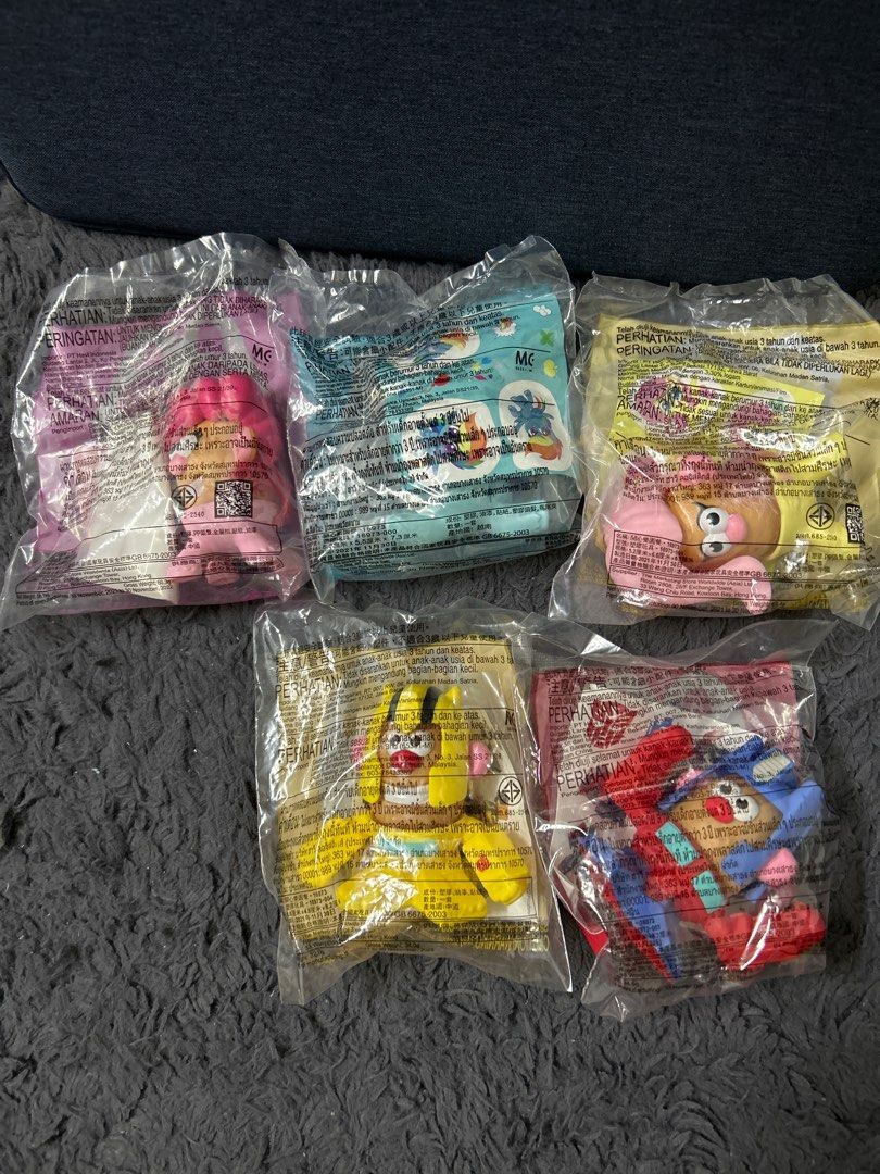 Happy Meal Potato Head Set, Hobbies & Toys, Toys & Games on Carousell