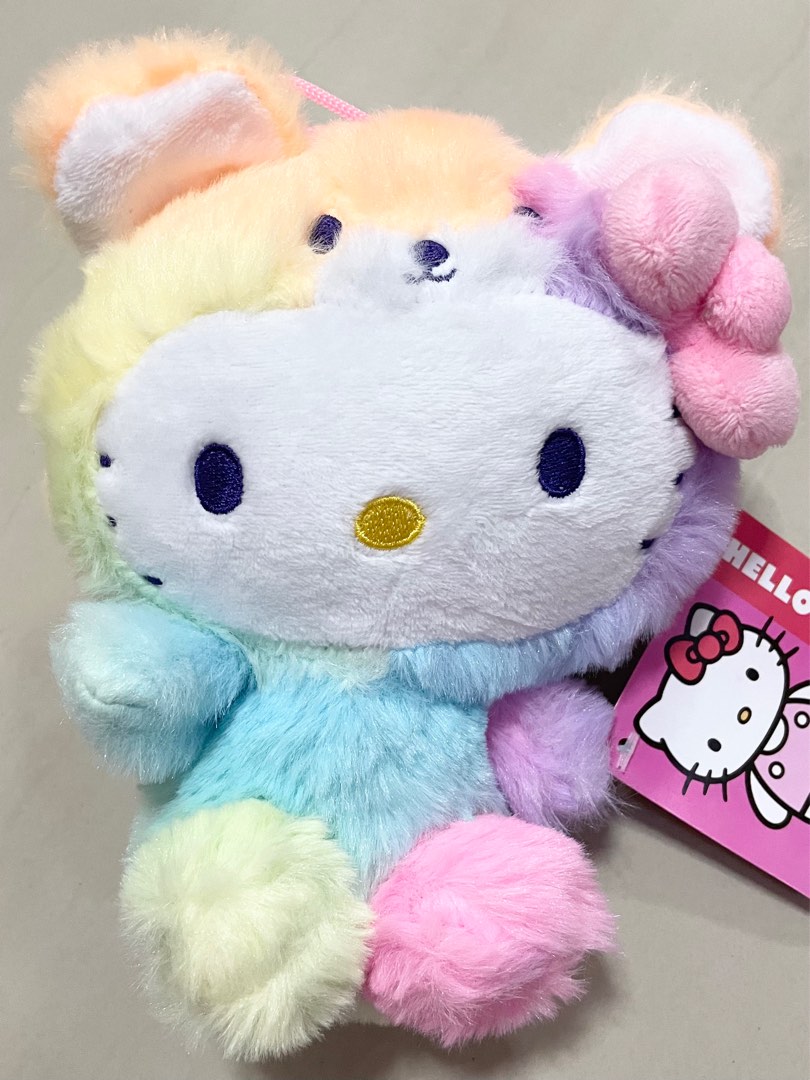 Hello Kitty Multi-coloured Soft Toy, Hobbies & Toys, Toys & Games on ...