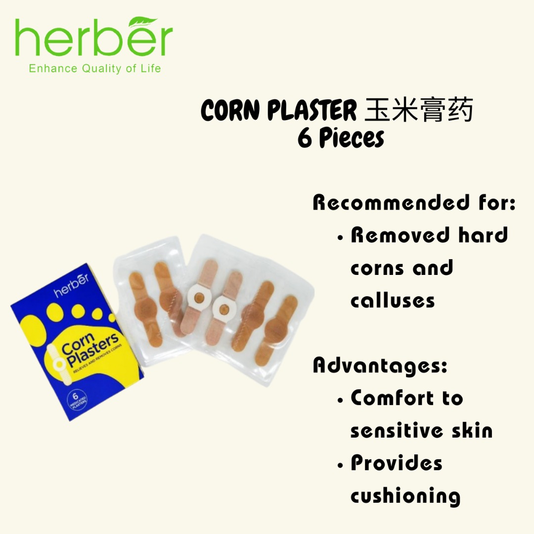Herber Corn Plaster, Beauty & Personal Care, Foot Care on Carousell