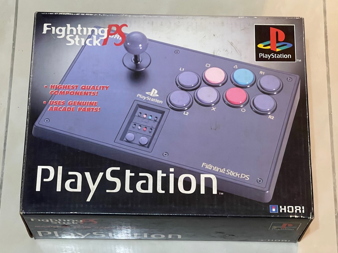 Hori PlayStation Fighting Stick, 電子遊戲, 遊戲機配件, 手掣 - Carousell