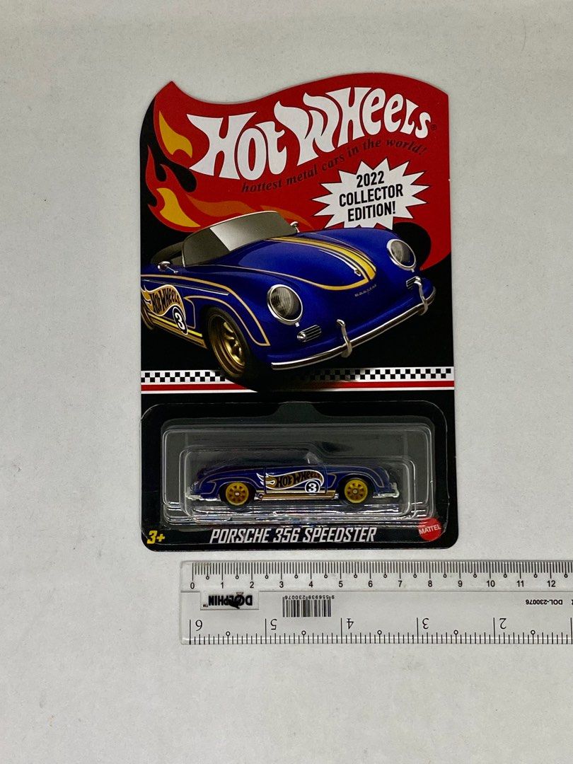 Hot Wheels PORSCHE 356 SPEEDSTER Spectraflame Blue Corvetible 2022 ...