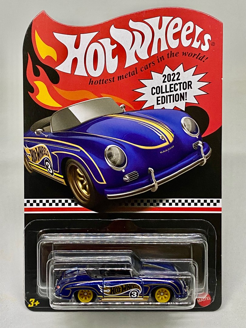 Hot Wheels PORSCHE 356 SPEEDSTER Spectraflame Blue Corvetible 2022 ...