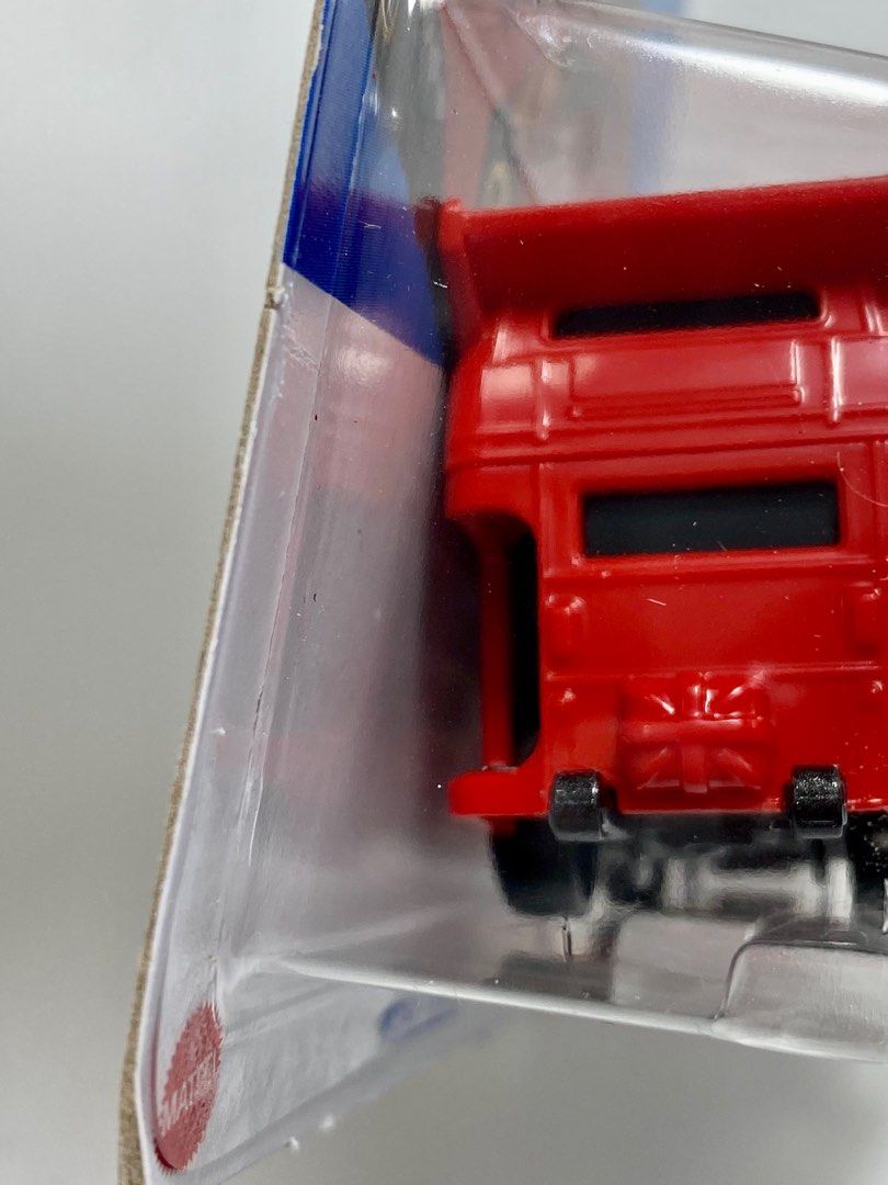 Hot Wheels TROUBLE DECKER Red Double Level Fantasy HW Metro Truck Bus 1 ...