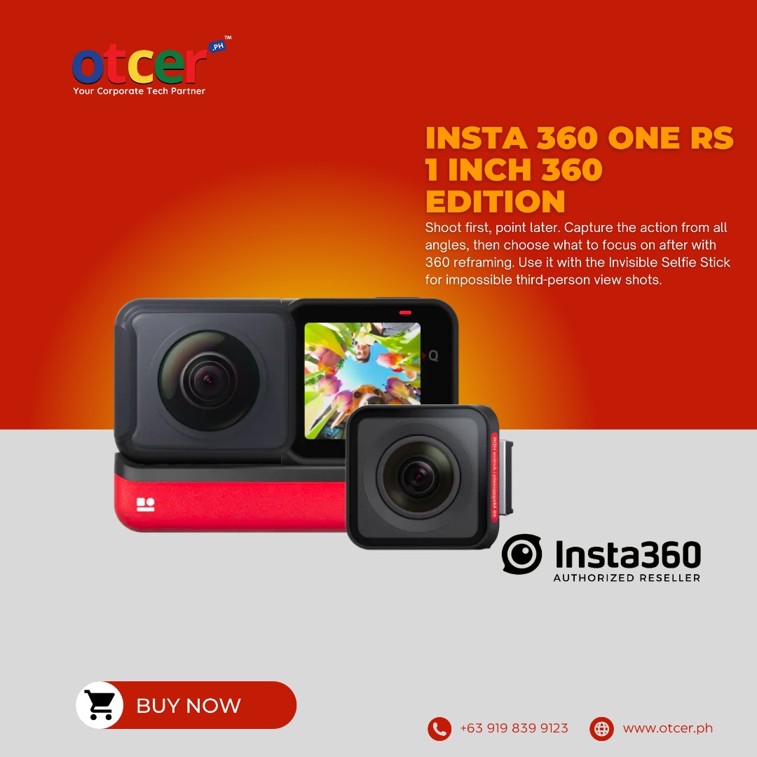 Insta 360 ONE RS 1 inch 360 Edition, Photography, Cameras on Carousell