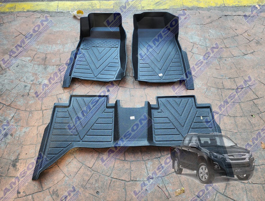 Isuzu DMax D-Max 2nd Generation 2013 - 2020 Deep Dish Mats, Car Parts ...