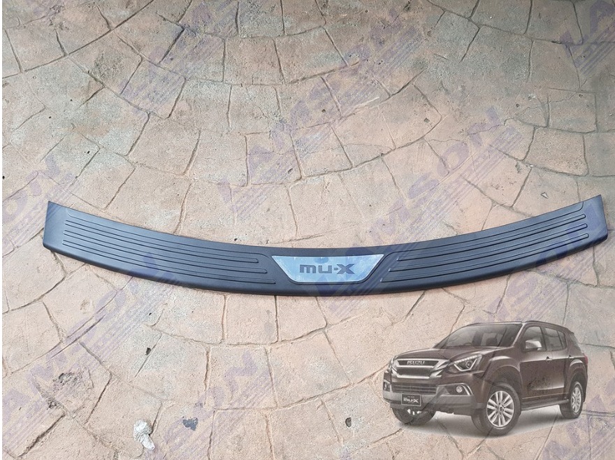 Isuzu MU-X MUX 2014 - 2017 Rear Step Sill Bumper Protection Plate on ...