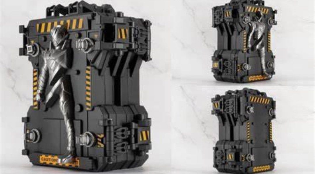 Kamen Rider Build Hazard Form 幪面超 人Build 危險形態 變身場景（適合SHF 非 真骨彫/ 真骨雕 ...