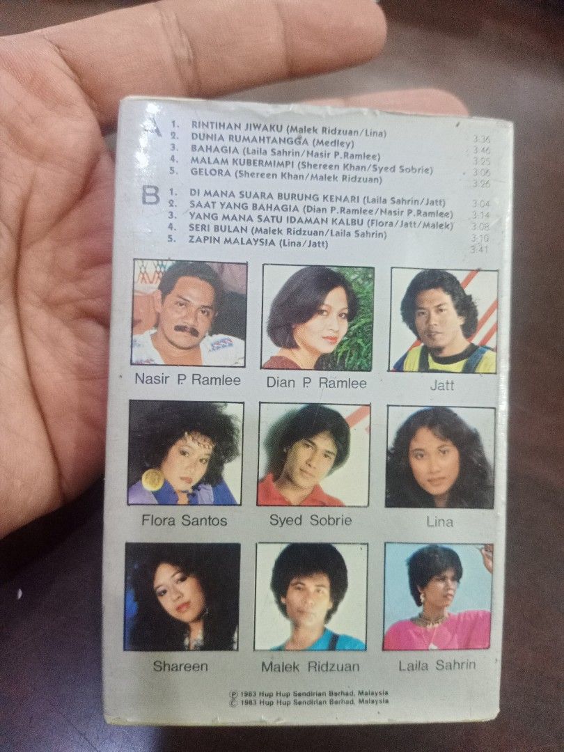 kaset lama p.ramlee & saloma - melodi kenangan 1983, Hobbies & Toys, Music & Media, CDs & DVDs ...