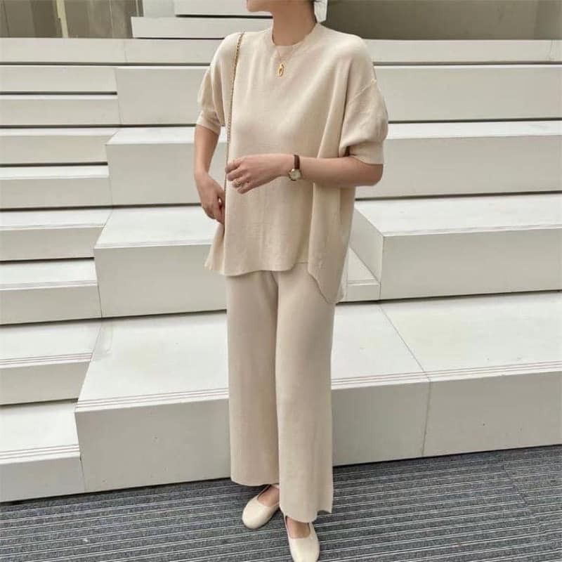 Knitted coords 3 colors cd52423, Women's Fashion, Dresses & Sets, Sets ...