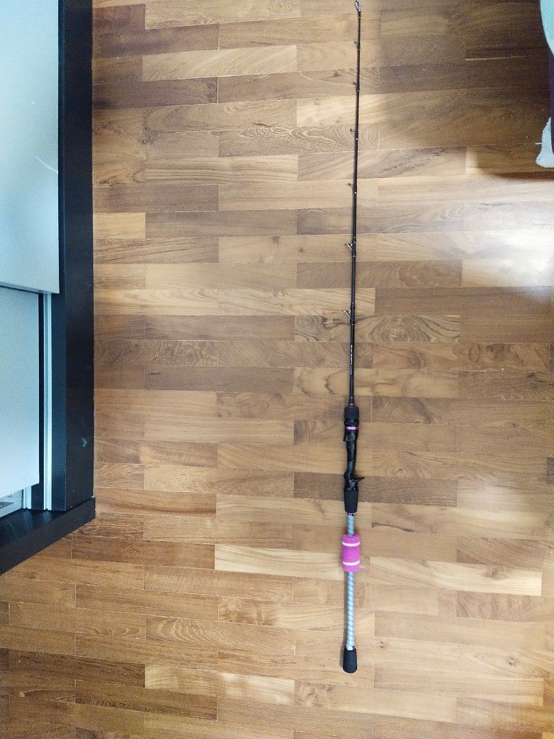 Kohaku bibi gun jigging rod, Sports Equipment, Fishing on Carousell