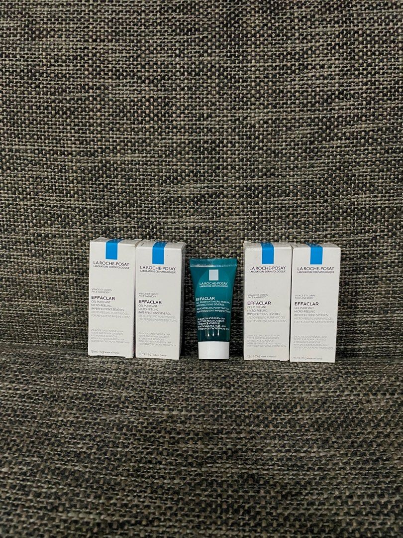 La Roche Posay Effaclar Acne Micro-Peeling Cleanser Facial/ Body Wash ...