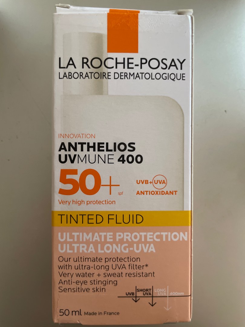 La Roche Posay Tinted Fluid SPF 50+, Beauty & Personal Care, Face, Face ...