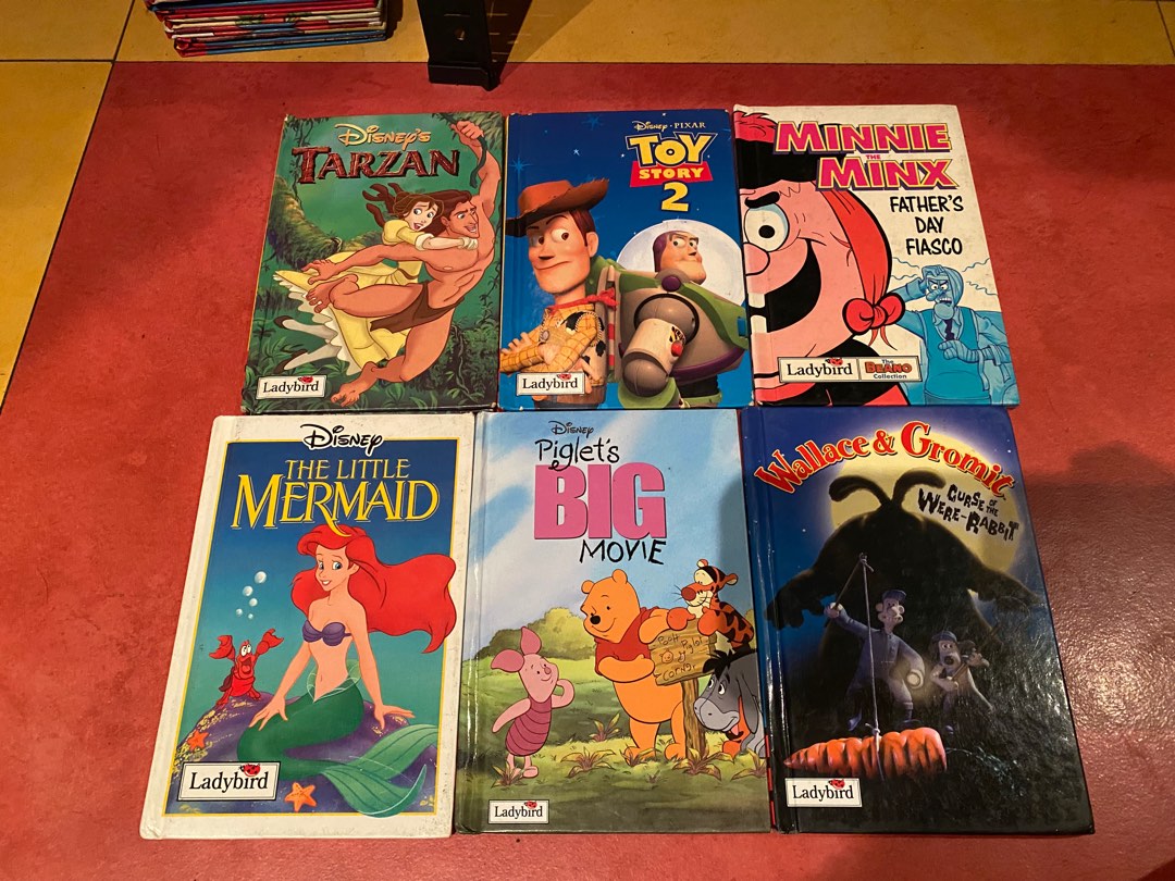 Ladybird Famous Cartoon Mini Storybooks, Hobbies & Toys, Books ...