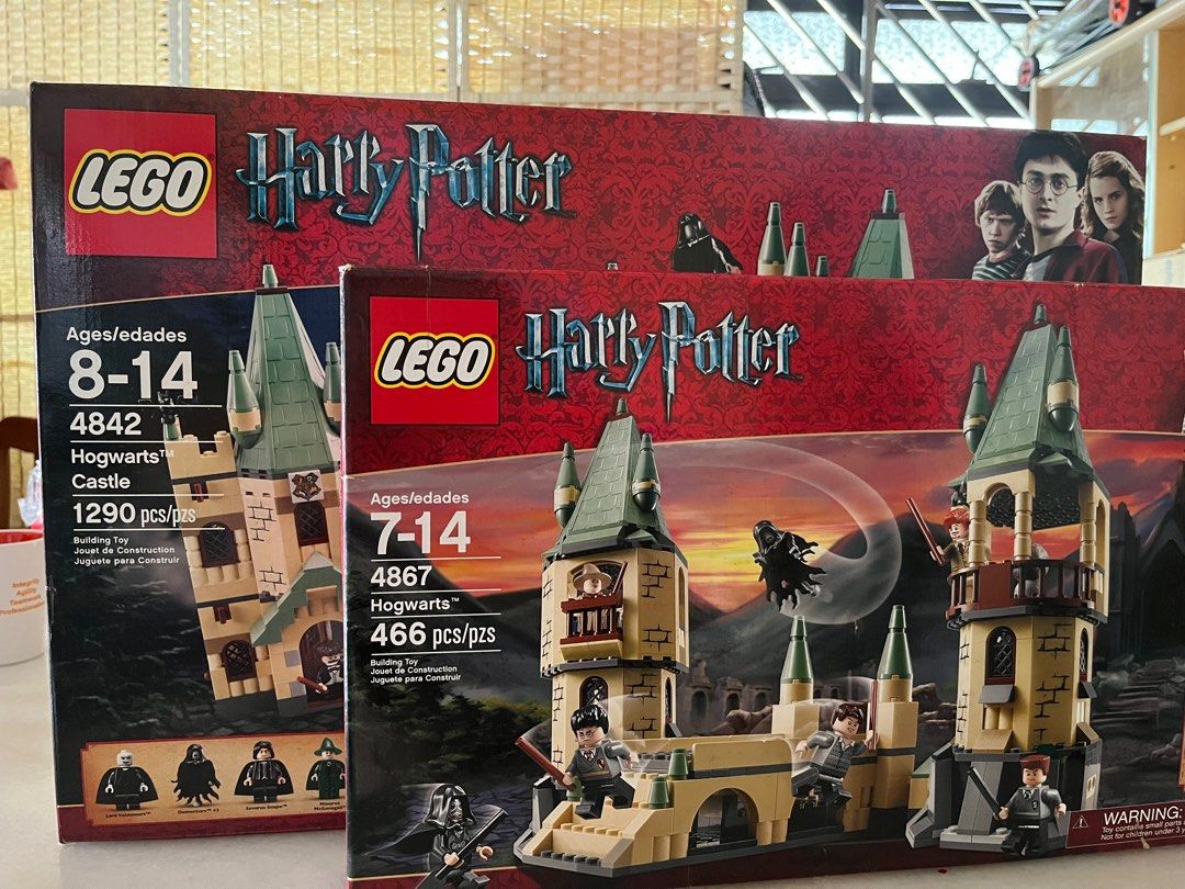 LEGO 4842 & 4867 Hogwarts Castle, Hobbies & Toys, Toys & Games on Carousell