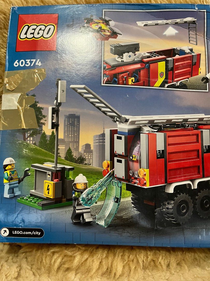 Lego 60374 Fore Command Truck, Hobbies & Toys, Toys & Games on Carousell
