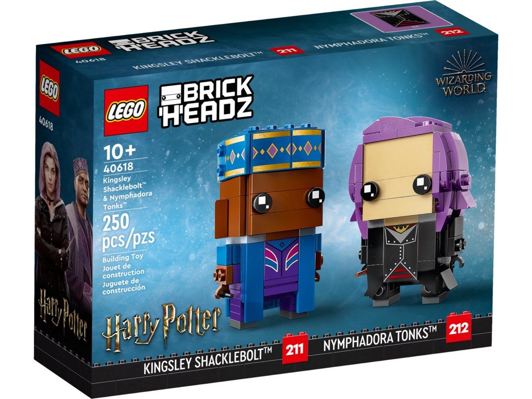 LEGO BrickHeadz 40616 Harry Potter & Cho Chang 40617 Draco Malfoy ...