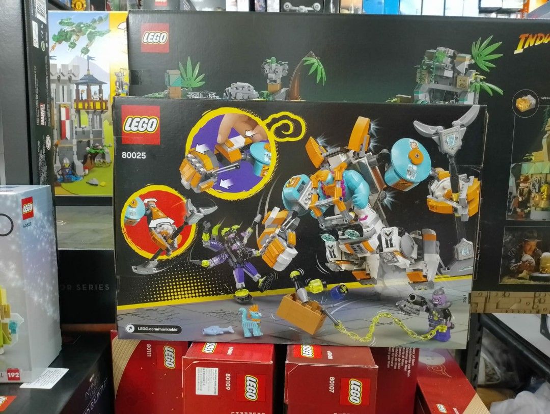 Lego Monkie Kid Sandys Power Loader Mech 80025 on Carousell