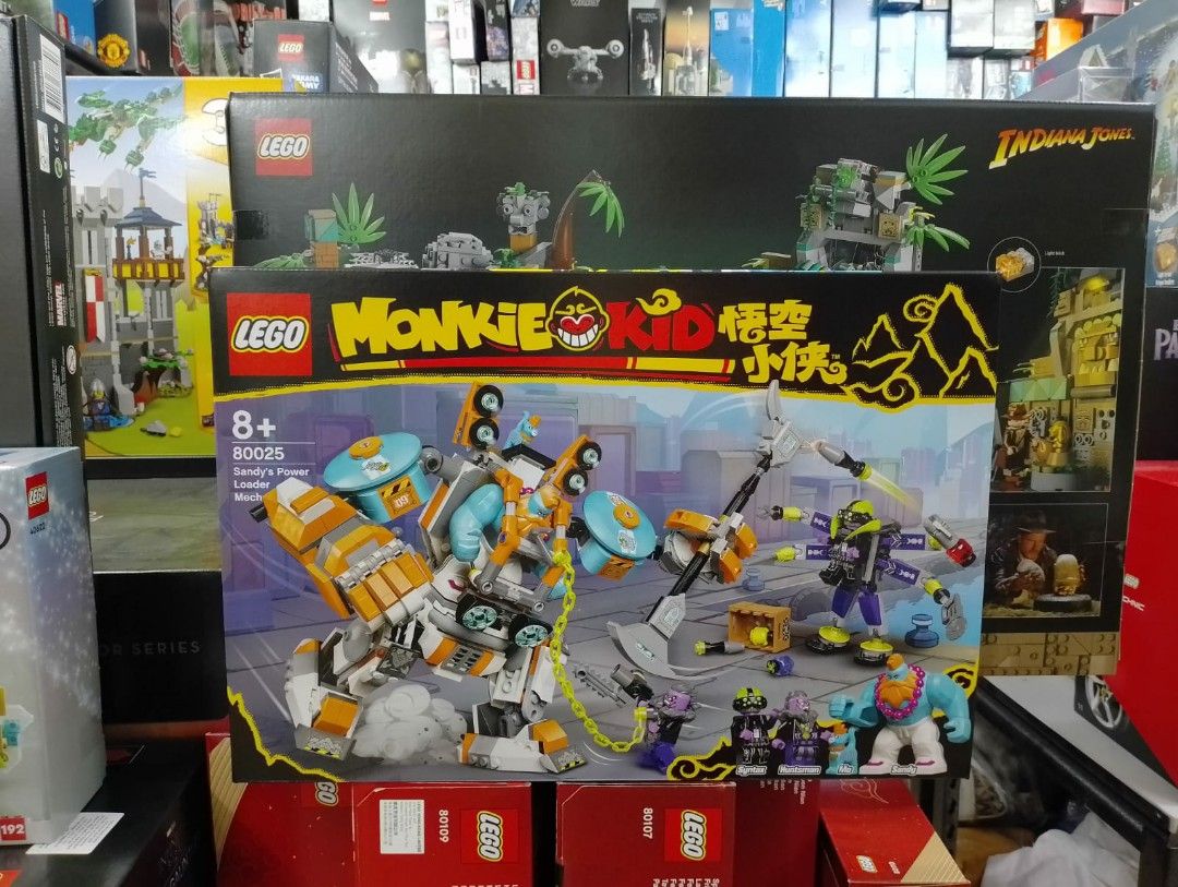 Lego Monkie Kid Sandys Power Loader Mech 80025 on Carousell