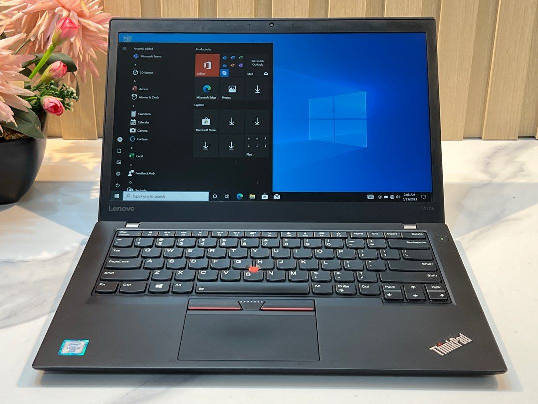 Lenovo ThinkPad T470s i5-6th Gen 8GB RAM 256GB SSD FULL HD 1080P ...