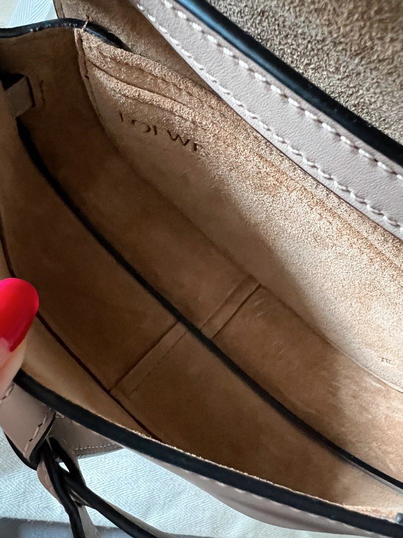 Loewe - Mini Gate Dual (Sand), Luxury, Bags & Wallets on Carousell