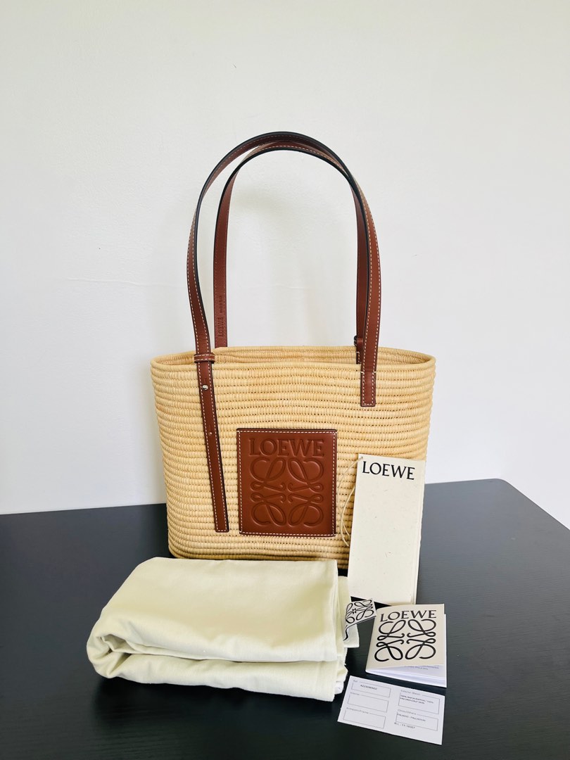 Loewe Square Basket Bag, Luxury, Bags & Wallets on Carousell