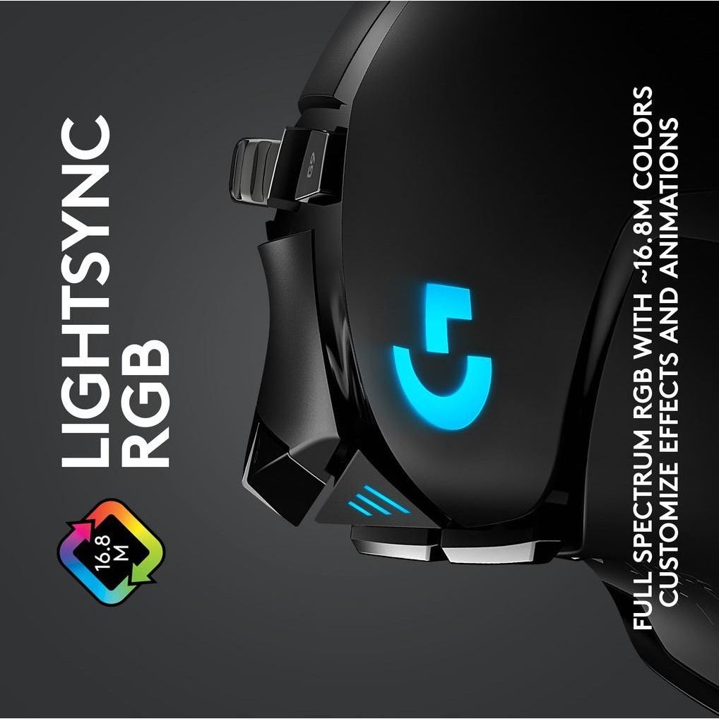 Logitech G502 Hero Lightspeed Wireless Lightsync RGB Gaming Mouse With ...