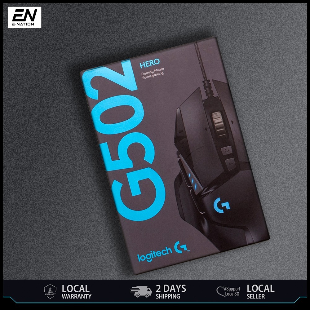 Logitech G502 HERO RGB Gaming Mouse with tuneable weight, Computers ...