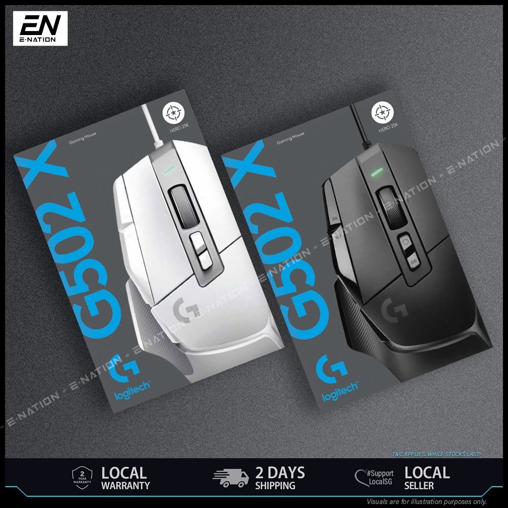 Logitech G502 X Wired Gaming Mouse, Computers & Tech, Parts ...