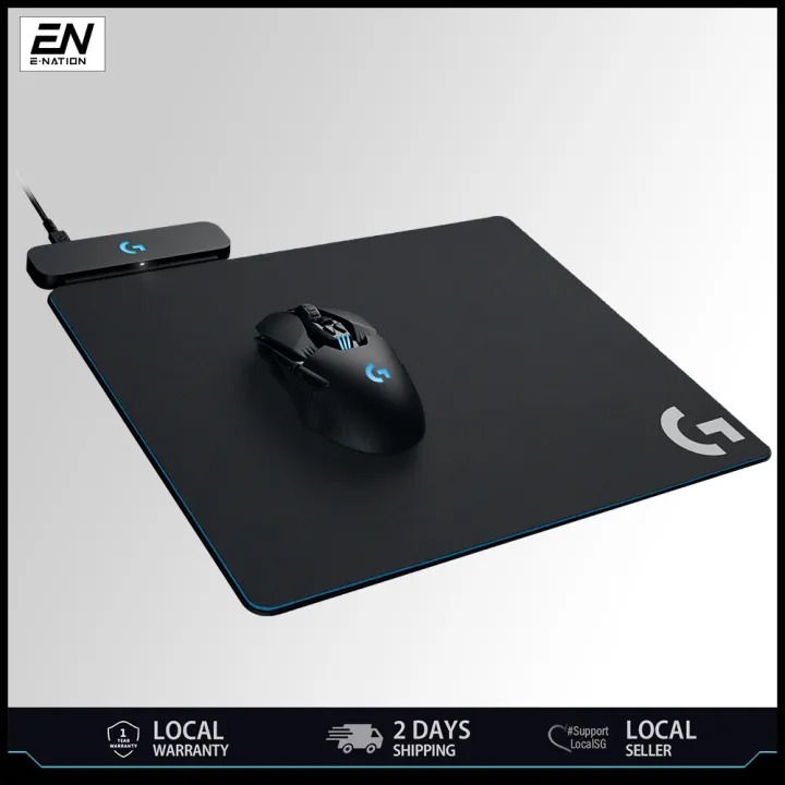 Logitech G Powerplay Wireless Charging System with Lightspeed Receiver ...
