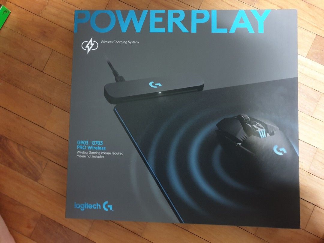 Logitech G Powerplay Wireless Charging Mousepad, Computers & Tech ...