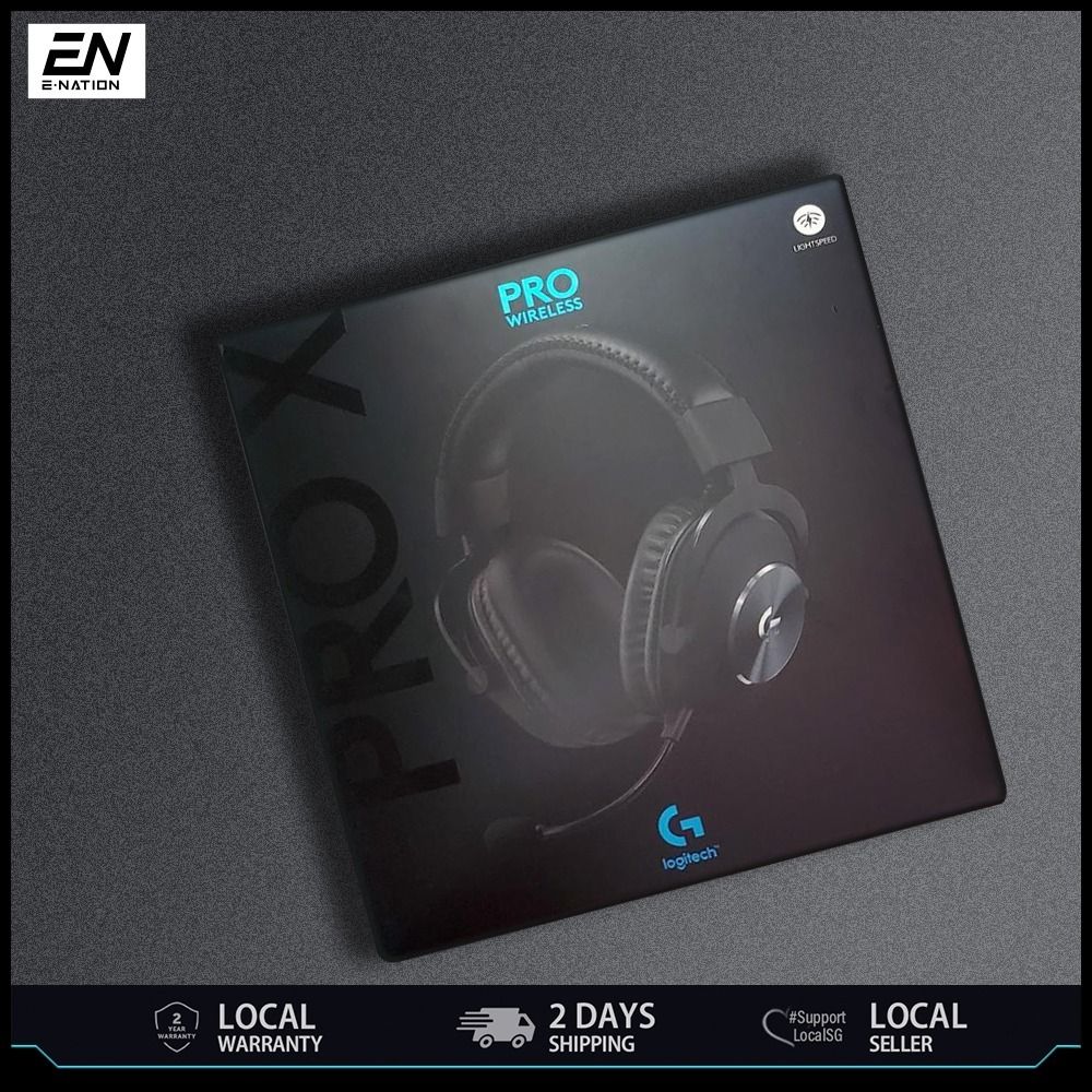 Logitech G PRO X Wireless Lightspeed Gaming Headset, Blue Voice Mic ...