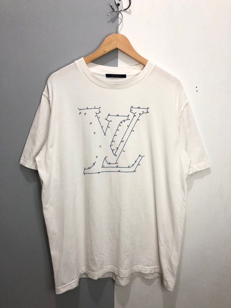Louis Vuitton Virgil Abloh LV Stitch Print on Carousell