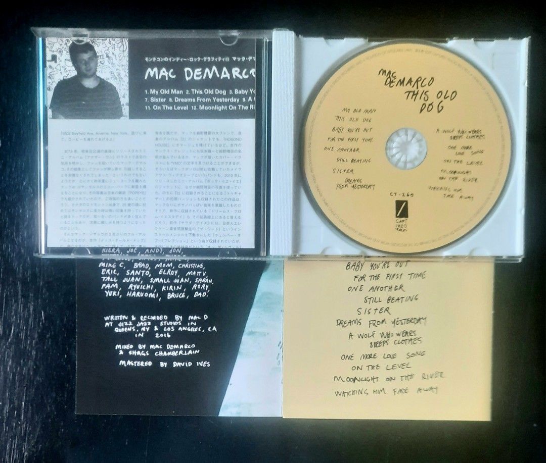 Mac Demarco - This Old Dog CD, Hobbies & Toys, Music & Media, CDs ...