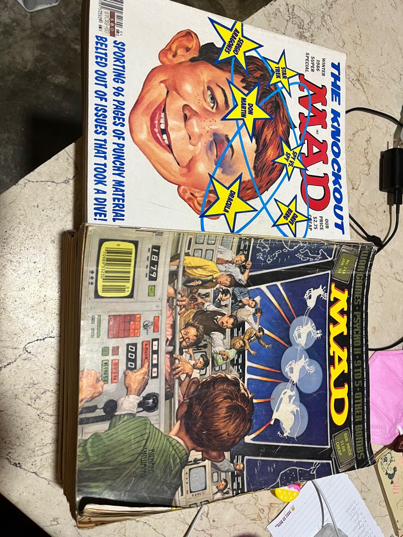 Mad Magazine lot, Hobbies & Toys, Books & Magazines, Magazines on Carousell