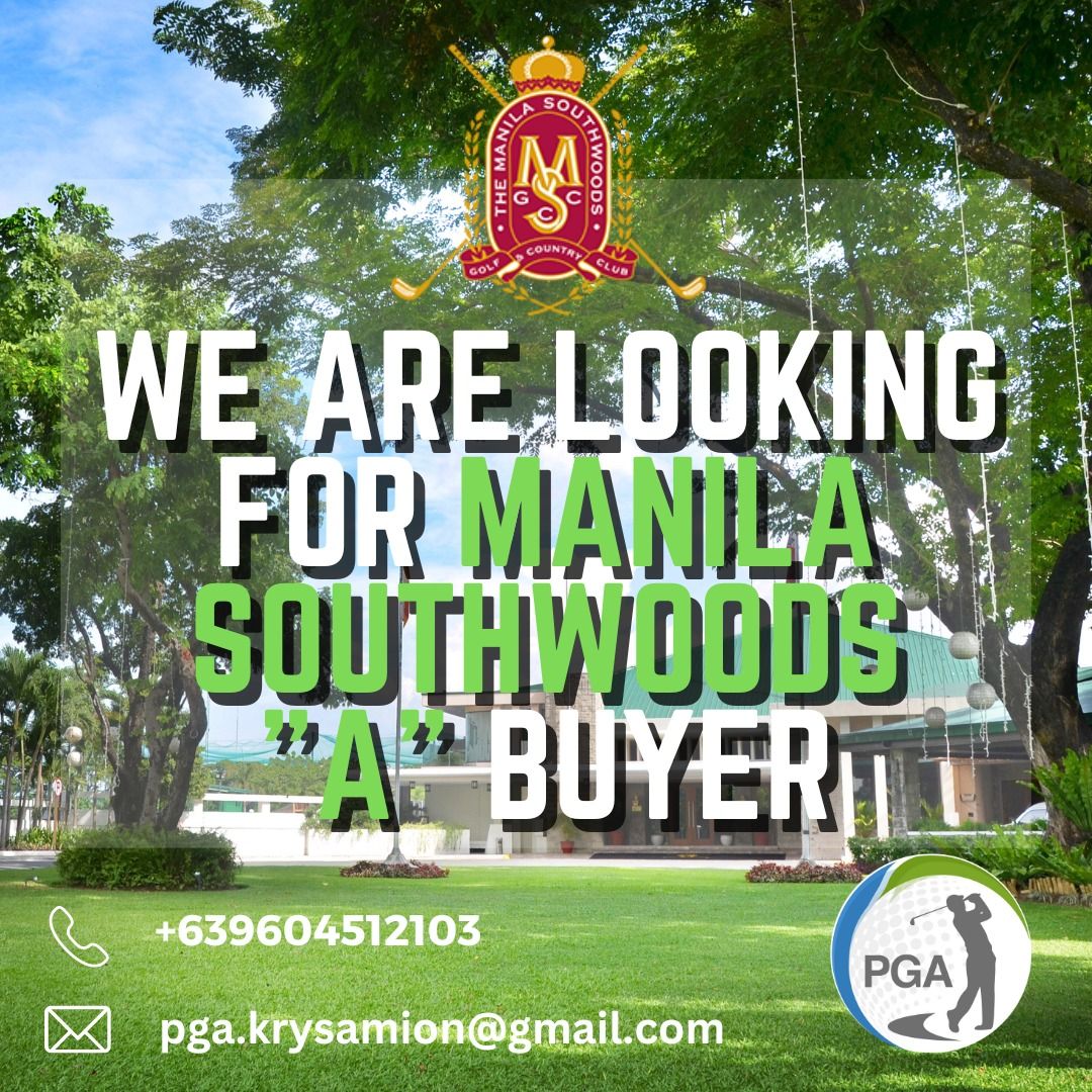 Manila Southwoods Buyer, Sports Equipment, Sports & Games, Golf on ...
