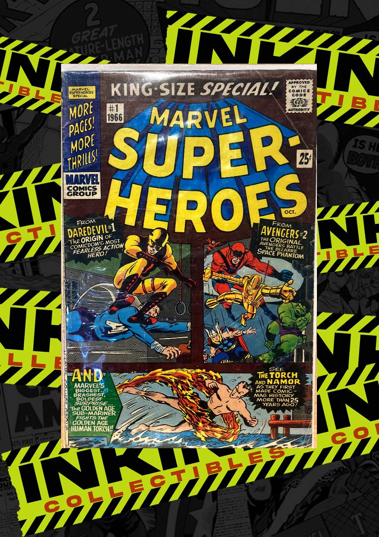 Marvel Super Heroes (1966 Marvel One-Shot) Giant-size special #1 ...
