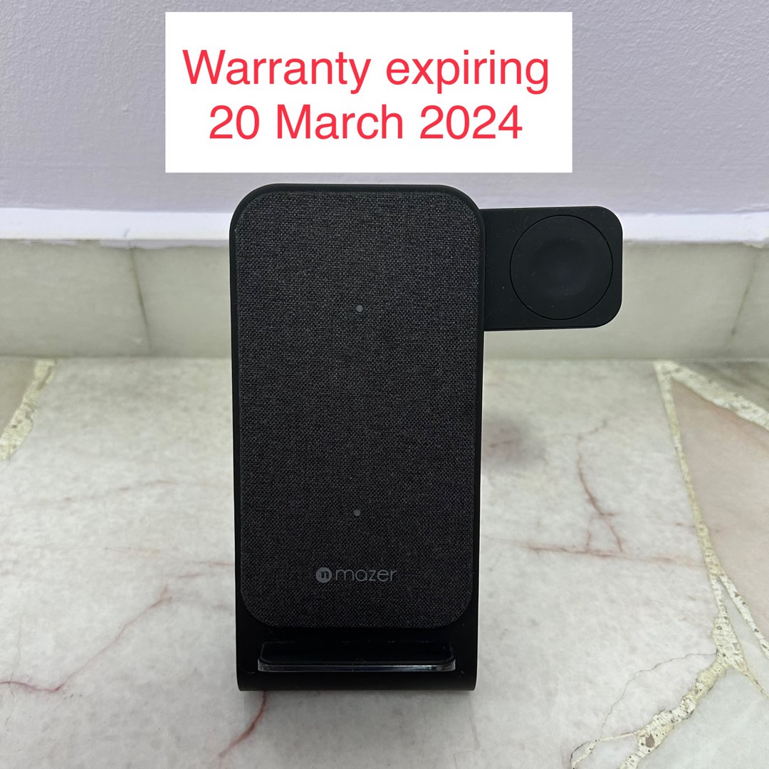 Mazer 3-In-1 Wireless Charger, Mobile Phones & Gadgets, Mobile & Gadget ...