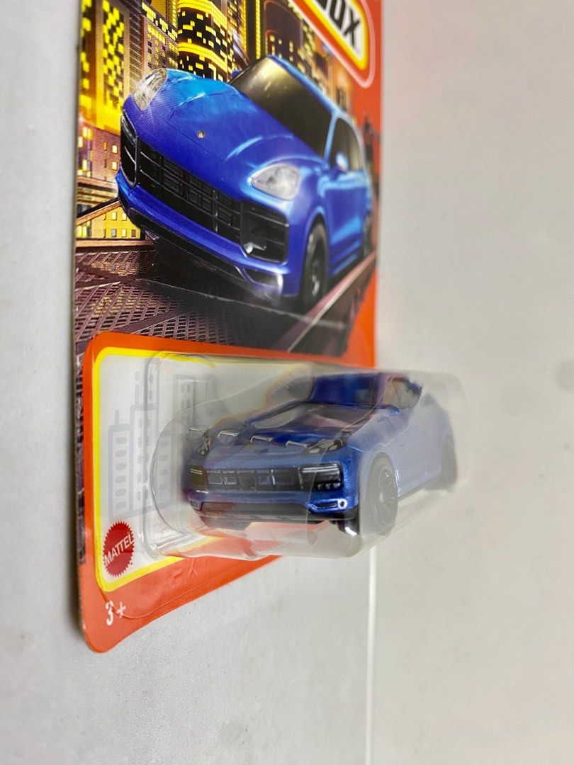 MBX Matchbox PORSCHE CAYENNE TURBO Metallic Blue 75 70 th SUV 1/64 ...