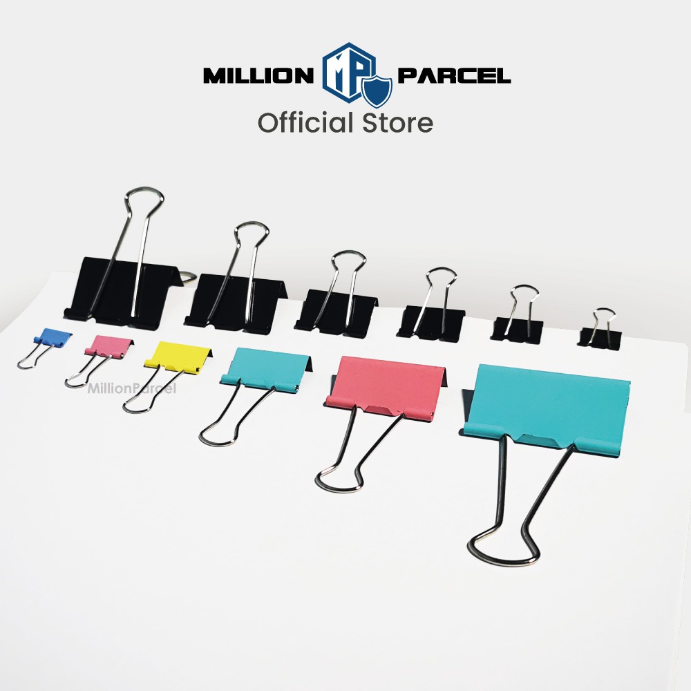 Metal Binder Clips | Color long Tail Clip | Size 15/19/25/32/41/50mm ...