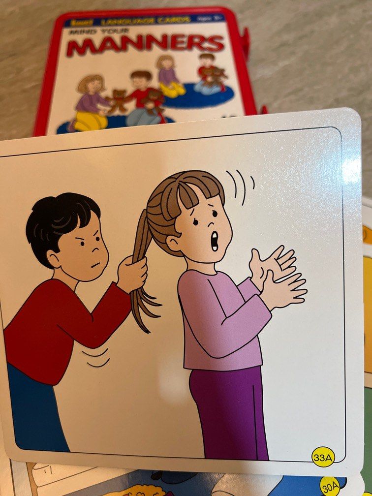 Mind Your Manners Flashcards, Hobbies & Toys, Books & Magazines ...