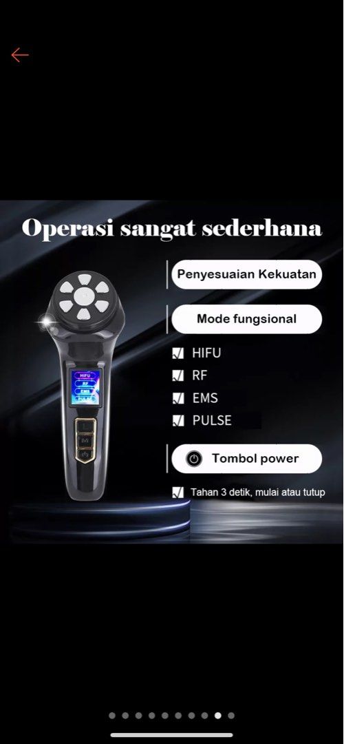 MINI HIFU GEN 3 - free slimming gel, Elektronik, Lainnya di Carousell